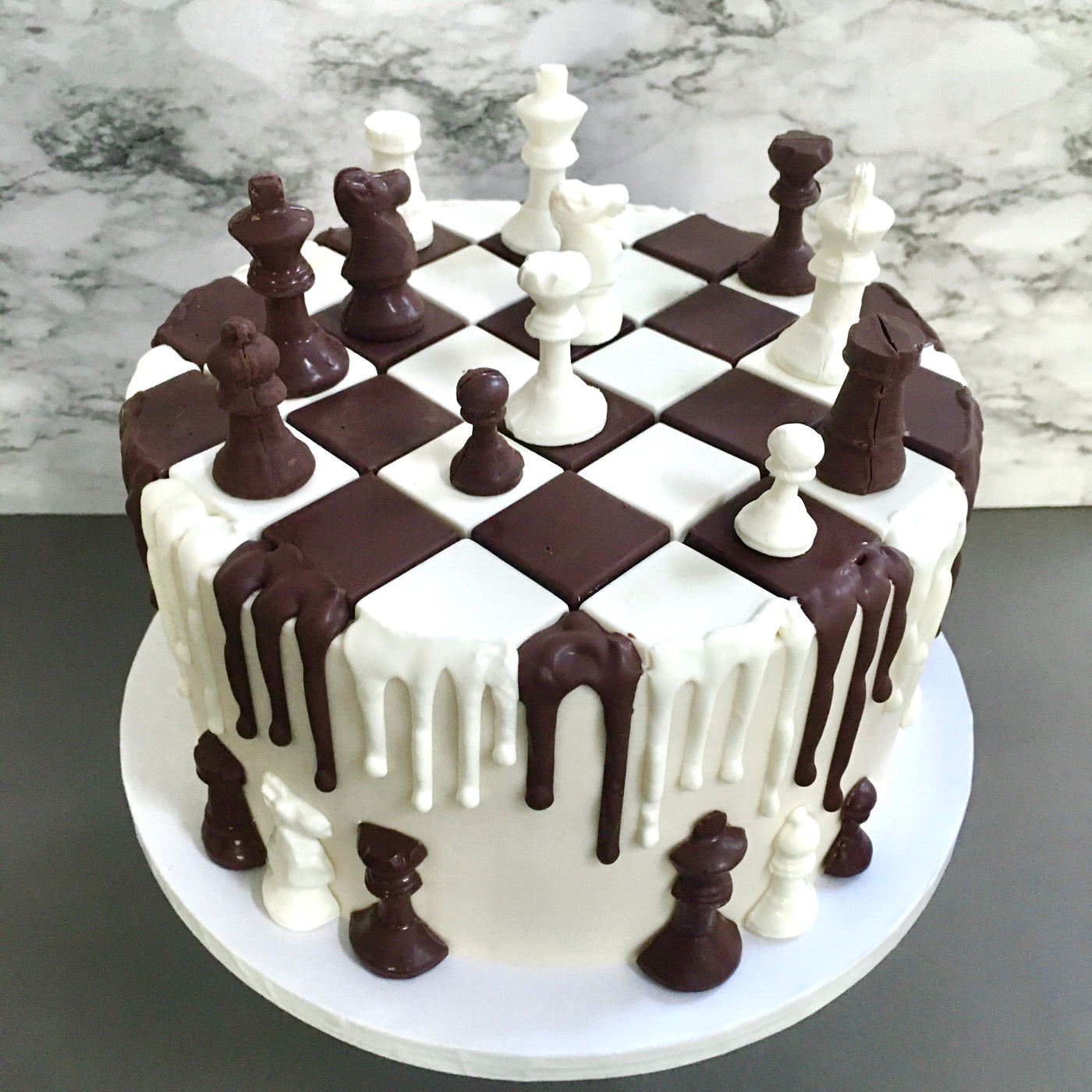 Chess Cake Chocolate Molds