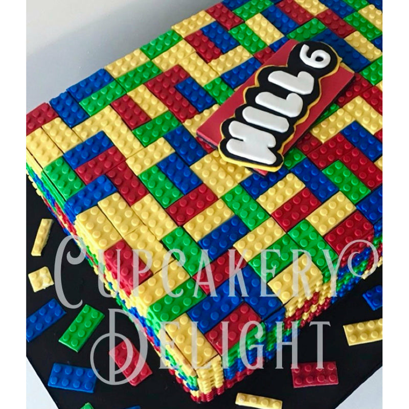 Multi-Cavity Flat Building Block Mold