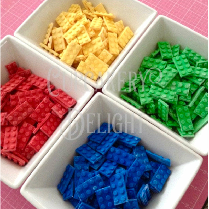 Multi-Cavity Flat Building Block Mold