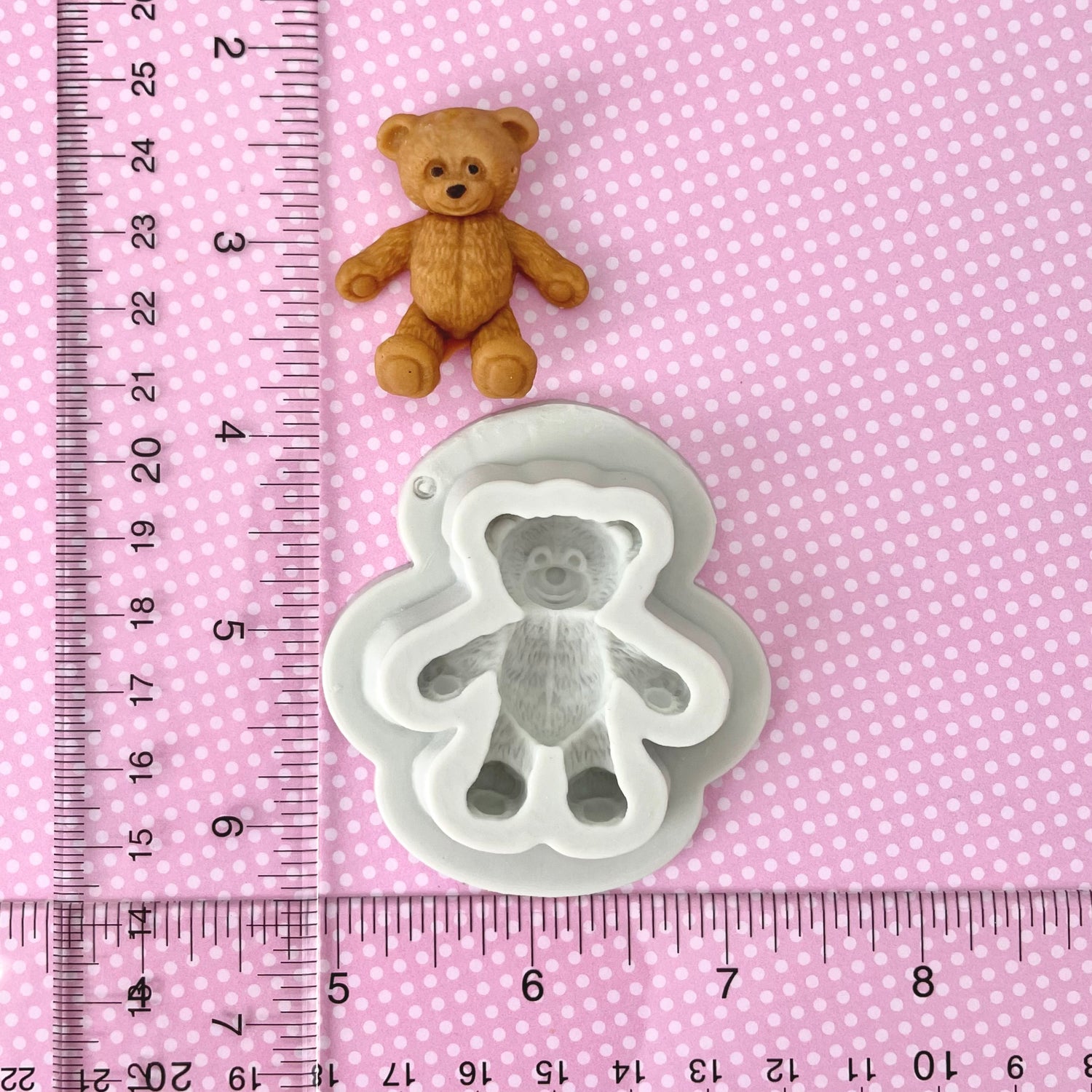 Mini Cuddly Teddy Bear Mold