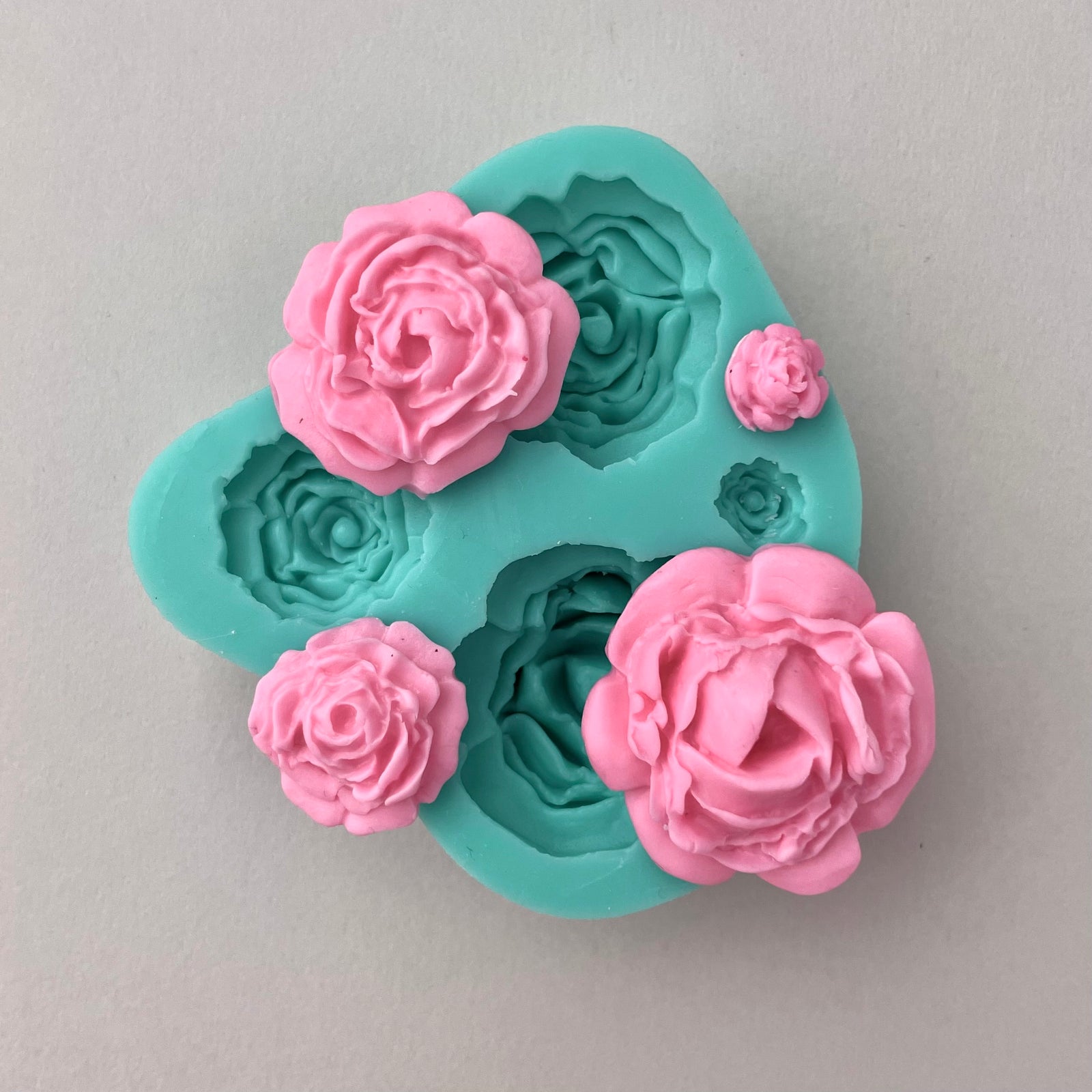 3D Rose Mold (4 cavities)